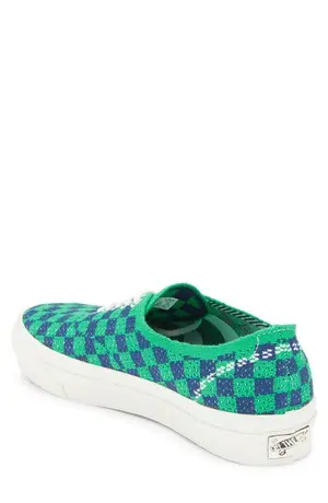 VANS Authentic 44 Ek Sneaker - Punk Check Green/navy