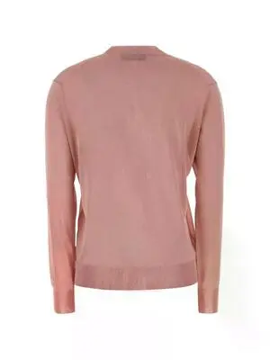 Fendi V-neck Stretch Sweater