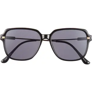 Bp. Retro Square Sunglasses - Black- Gold
