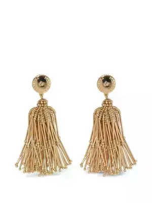 Carolina Herrera Tasseled Drop Earrings