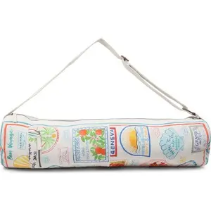 Vismaya Bon Voyage Yoga Mat Bag - White Dove