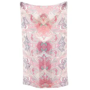 Vismaya Paisley Fringe Georgette Scarf