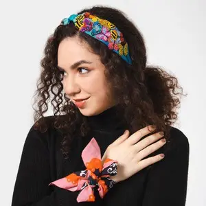 Vismaya Butterfly Embroidered Headband