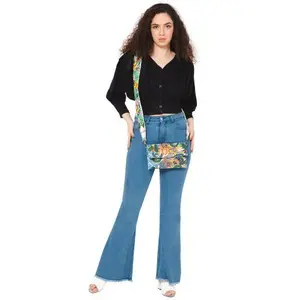 Vismaya Botanical Embroidered Strap