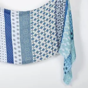 Vismaya Santorini Patterned Wrap