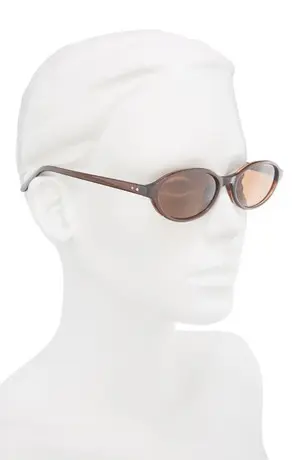 Bp. Oval Sunglasses - Clear Brown