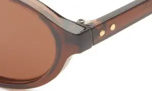 Bp. Oval Sunglasses - Clear Brown