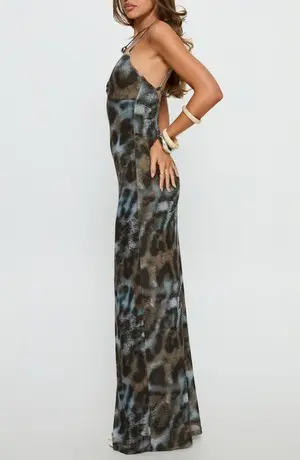 Princess Polly Printed Sleeveless Maxi Dress