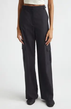 EENK Convertible Panel Wool Blend Cargo Pants