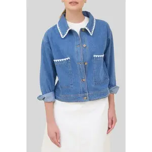 ZOE AND CLAIRE Jacket With Embroidery