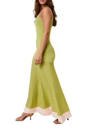 Solid & Striped The Tess Sleeveless Maxi Dress - Guava