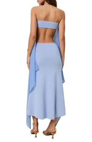 Solid & Striped The Indira Strapless Maxi Dress