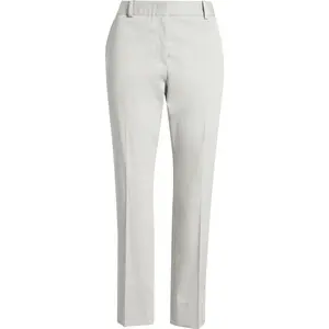 BOSS Tapria Crop Straight Leg Pants - Grey