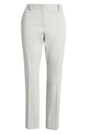BOSS Tapria Crop Straight Leg Pants - Grey
