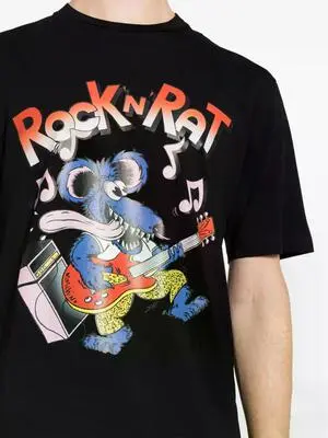 Moschino Graphic-print Organic Cotton T-shirt