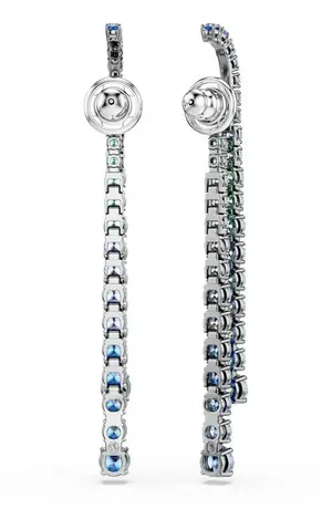 SWAROVSKI Matrix Crystal Linear Drop Earrings