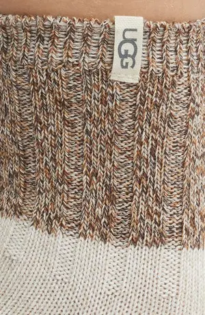UGG Quarter Socks - Dense Smoke Multi