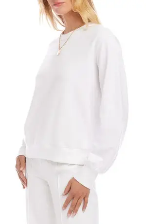 Karen Kane Rib Trim Sweatshirt