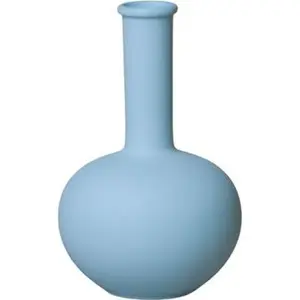 MIDDLE KINGDOM Matte Porcelain Mini Beauty Vase - Denim