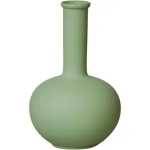 MIDDLE KINGDOM Matte Porcelain Mini Beauty Vase - Sage