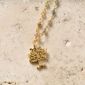 TEN THOUSAND VILLAGES Good Fortune Charm Necklace