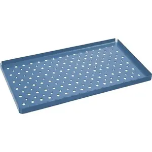 FORM & SEEK Daisy Rectangle Tray - Blue