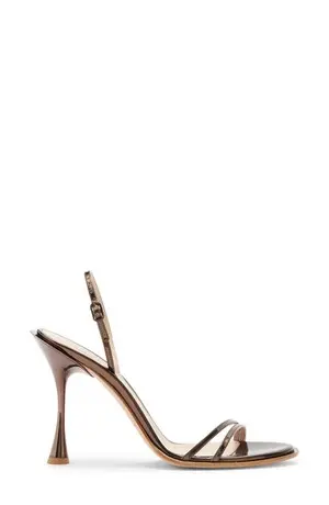 BETZÁBE Bianca Metallic Slingback Sandal