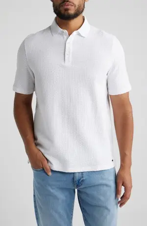 Johnston & Murphy Tilson Textured Polo