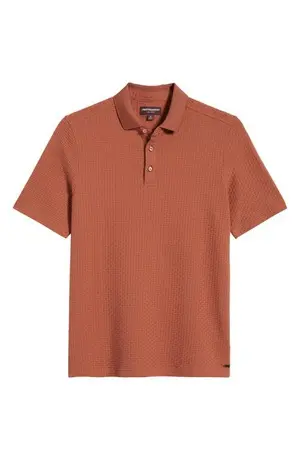 Johnston & Murphy Tilson Textured Performance Polo