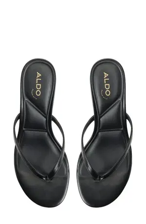 Aldo Lift Flip Flop - Black