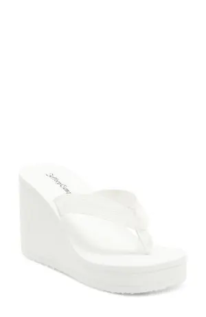 White Platform Sandals
