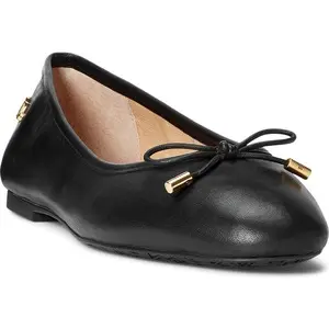 Ralph Lauren Jayna Ballet Flat - Black