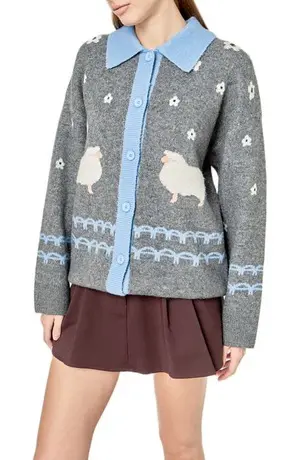 English Factory Sheep Cardigan