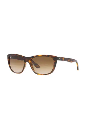 Ray-ban Square Tortoiseshell Sunglasses - Brown