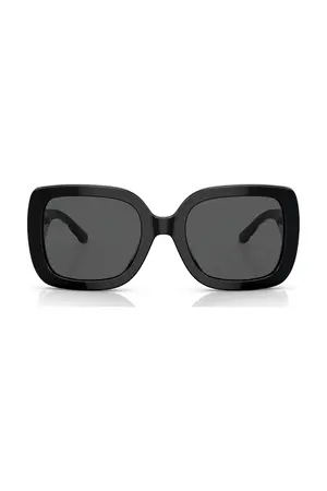 Tory Burch Butterfly Sunglasses With Full Rim - Red