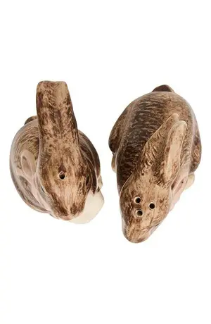 JULISKA Clever Creatures Bunny Salt & Pepper Shakers Set