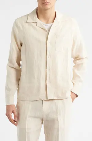 PERCIVAL Linen Shirt - Cream