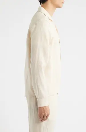 PERCIVAL Linen Shirt - Cream