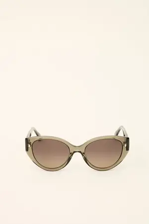 Ba&sh Lenita Sunglasses - Green