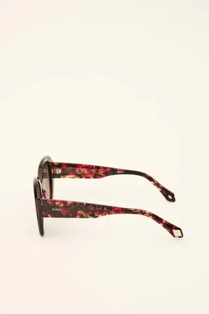 Ba&sh Lenita Cat Eye Sunglasses - Red