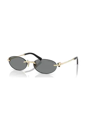 TIFFANY SUNGLASS HUT Sunglasses With Tiffany T Motif - Gold