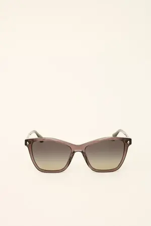 Ba&sh Lamia Cat Eye Sunglasses Purple