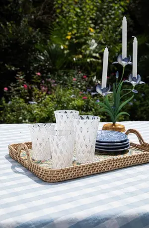 JULISKA Villa Seville Wicker Tray