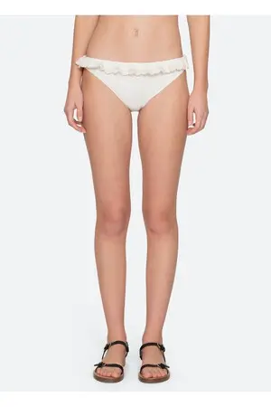 Sea Madelyn Bikini Bottom - White