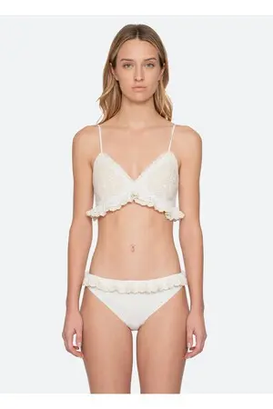 Sea Madelyn Bikini Top - White