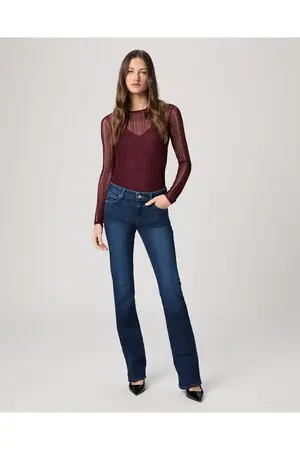 Paige Manhattan Bootcut Jean - Denim