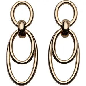 Jennifer Zeuner Jewelry Gloria Drop Earrings - Yellow Gold