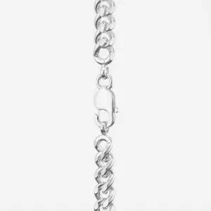 7879 Wide Filed Curb Chain Necklace
