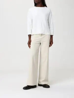 Max Mara Lagoraio Stretch Jersey Trousers - Cream