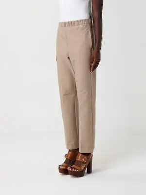 Max Mara Cotton Trousers - Beige